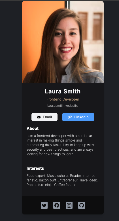 GitHub - RanaAbdulrhman/react-business-card