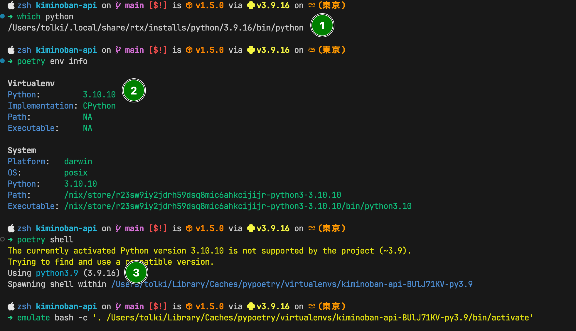 Issue with Poetry virtualenv activation · Issue #489 · jdx/mise · GitHub