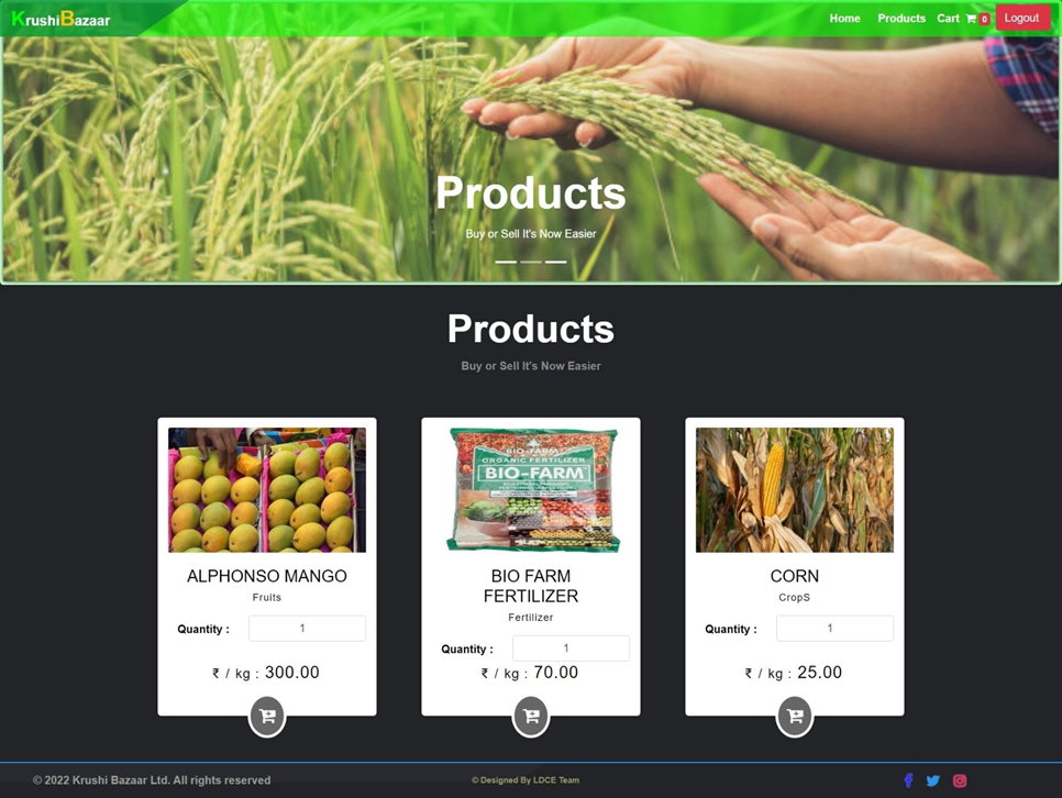 GitHub - bhaskarvora/Krushi-Bazaar