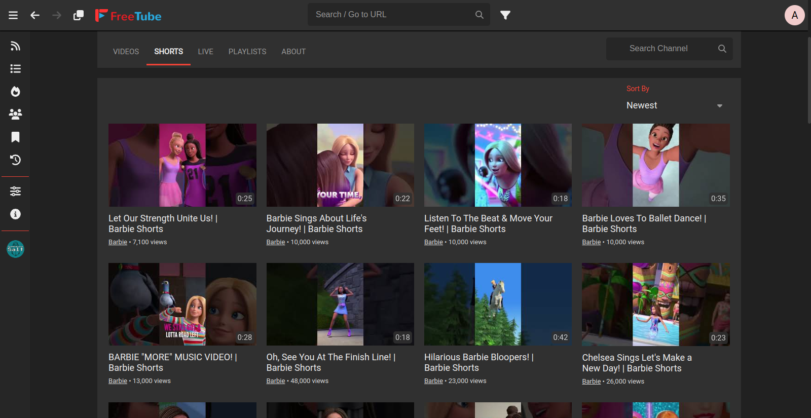 [Feature Request]: Hide channel name under videos/playlists on the channel page · Issue #3955 ...