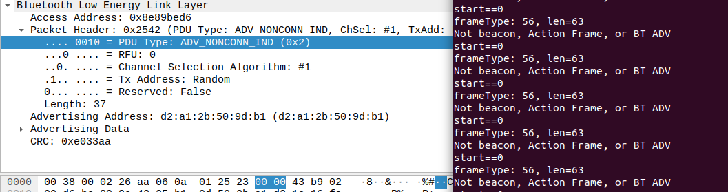 Dissector for Bluetooth · Issue #5 · opendroneid/wireshark-dissector · GitHub