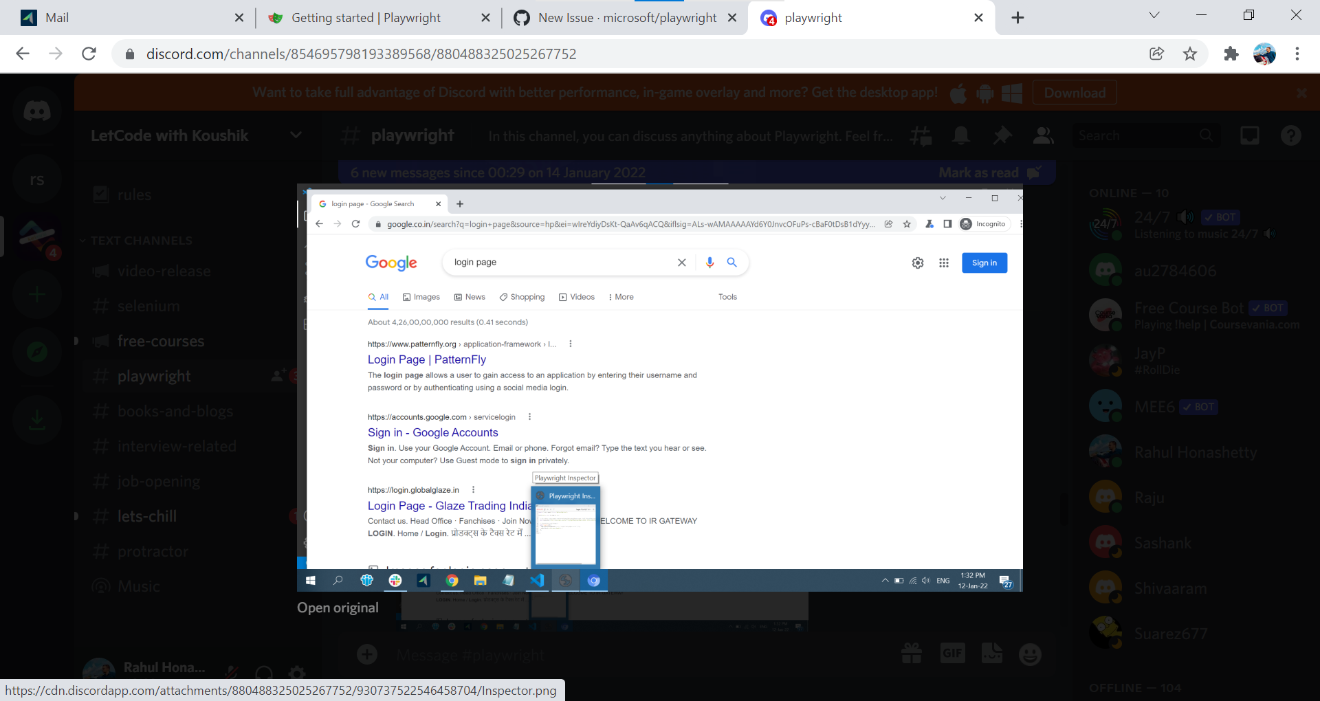Not able to open Playwright inspector tool · Issue #11439 · microsoft ...
