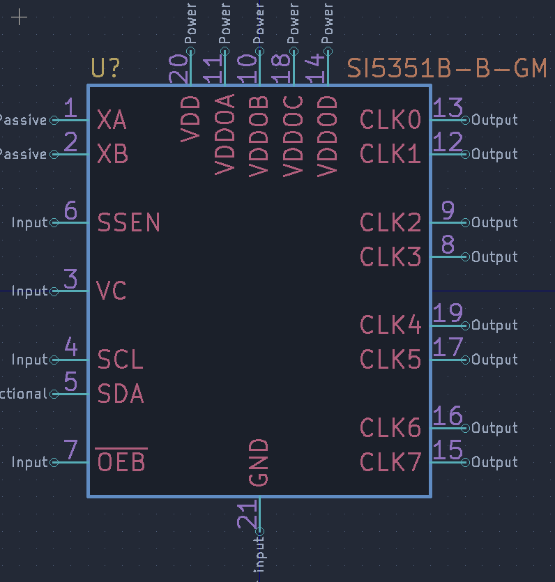 Add Si5351 series of programmable clock generators (!1118) · Merge ...