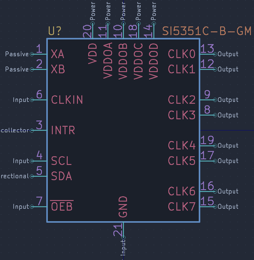 Add Si5351 series of programmable clock generators (!1118) · Merge ...