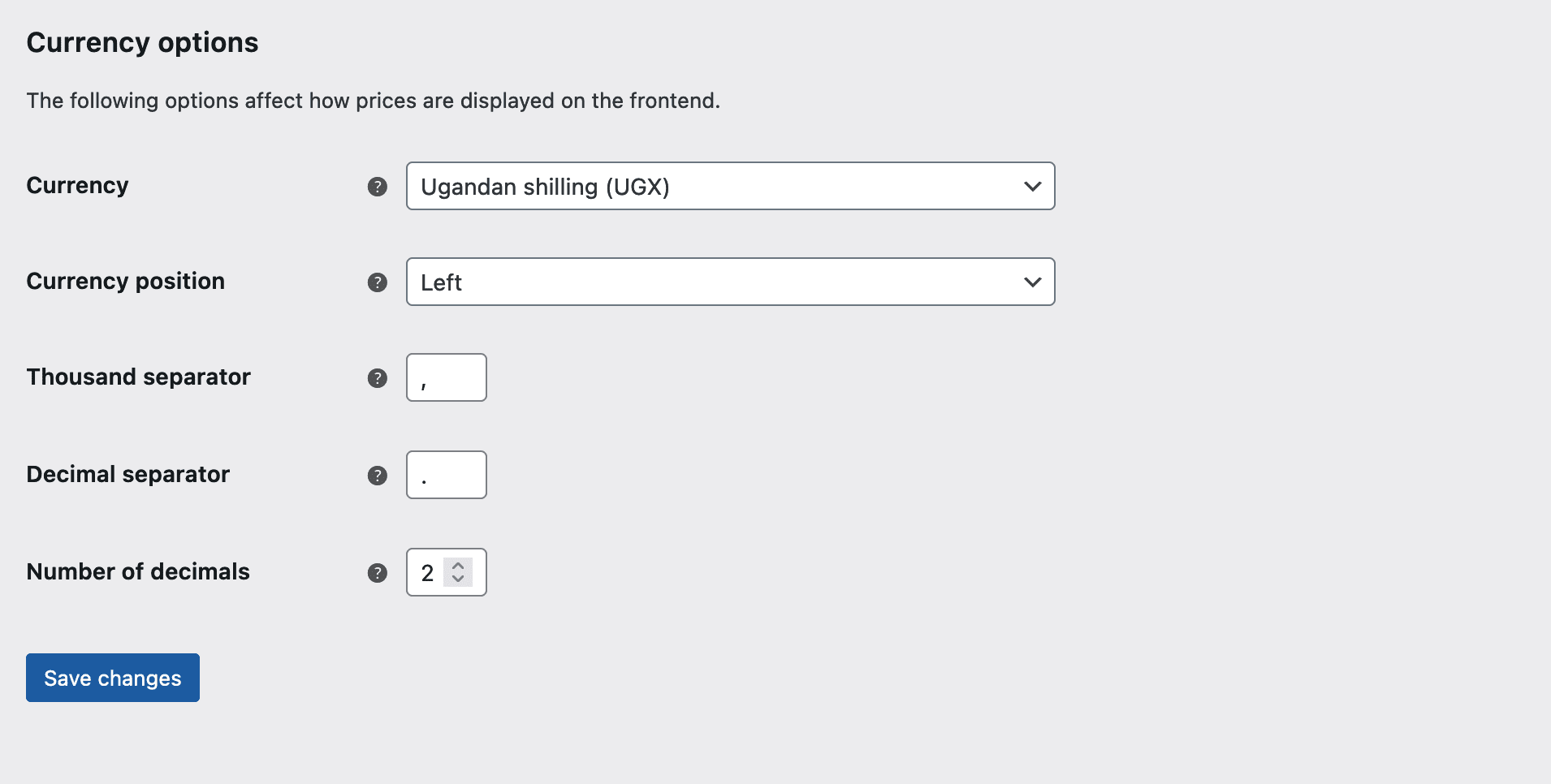 Remove UGX as a zero based currency · Issue #2674 · woocommerce/woocommerce-gateway-stripe · GitHub