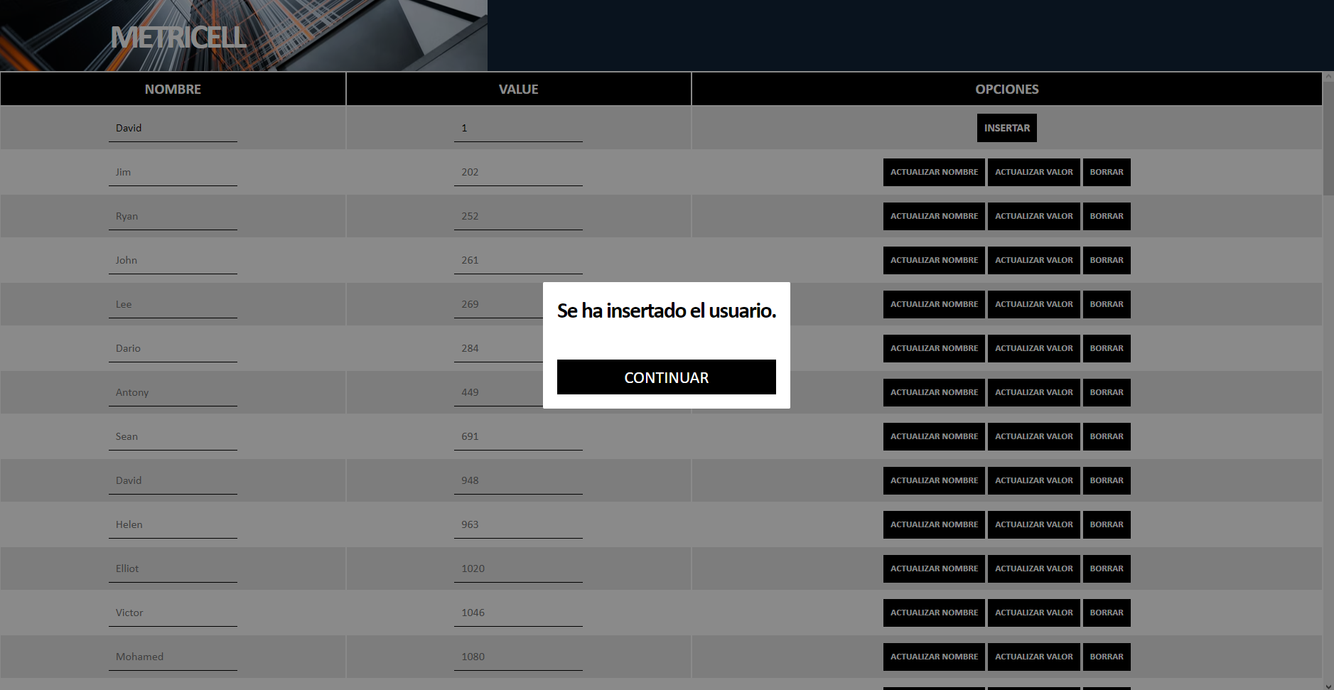 GitHub - RevanHUB/metricell-recruitment-test: A tecnical test provided ...
