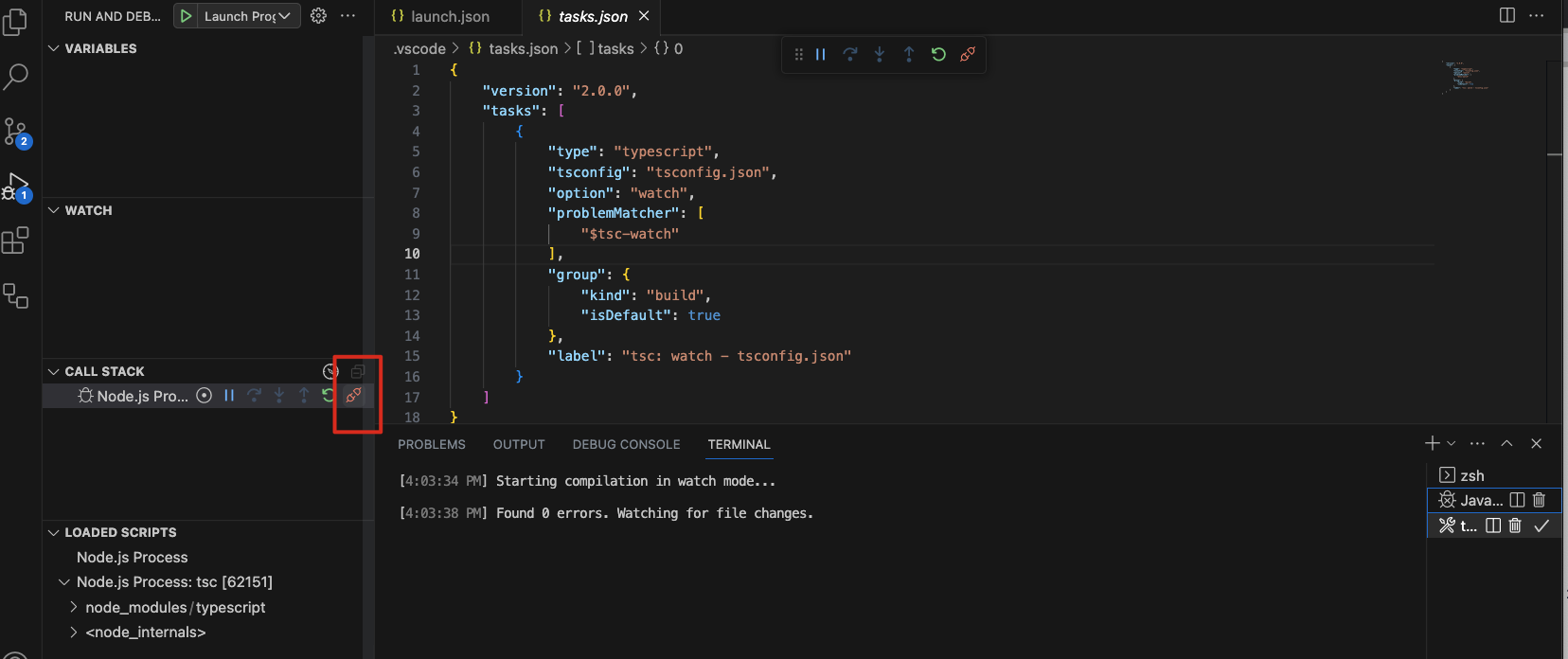 Javascript Debug Terminal Does Not Work · Microsoft Vscode Discussions · Discussion 706 · Github