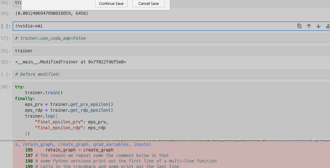 using dp_transformers and get error:ValueError: Requested number of compositions exceeds the ...