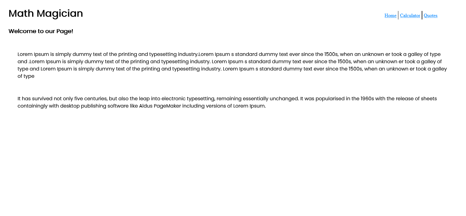 GitHub - Somdotta07/math-magician: "Math magicians" is a website for ...