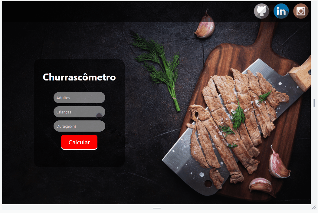 GitHub - GMN-dev/Churrasc-metro: Que tal calcular o tanto de carne, cerveja e bebidas para um ...