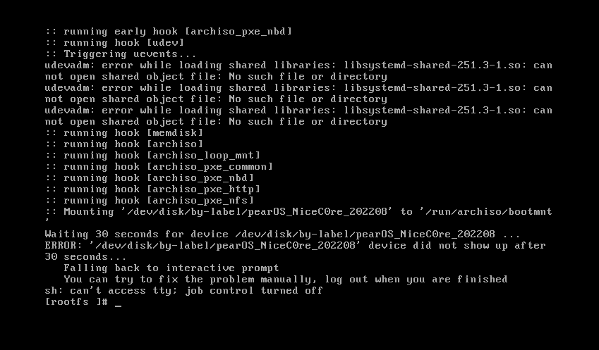 Error. Error. Error · Issue #23 · pearOS-archlinux/iso · GitHub
