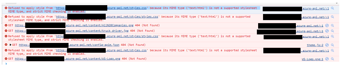 MIME type error with Developer portal · Issue #629 · Azure/api ...