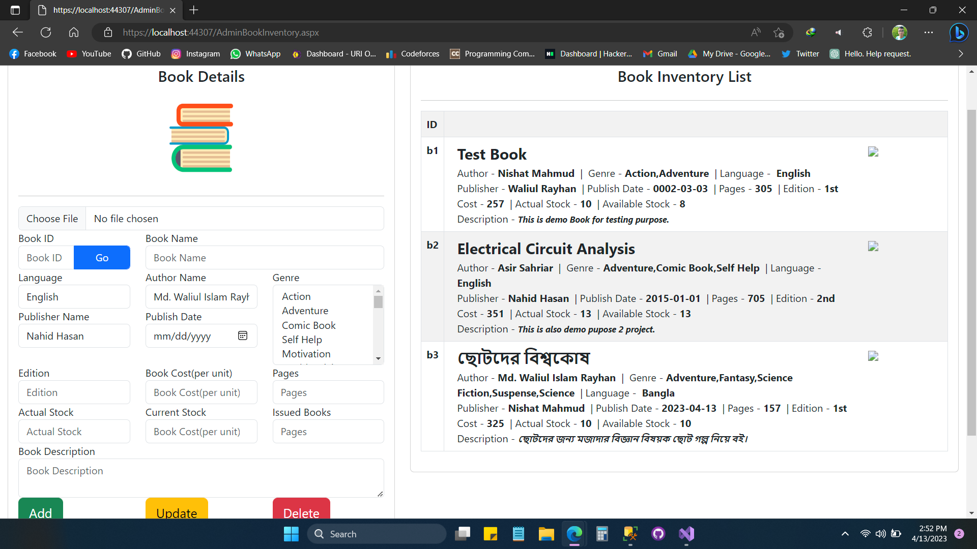 GitHub - waliulrayhan/OnlineLibraryManagement-ASP.NET: This is a ...