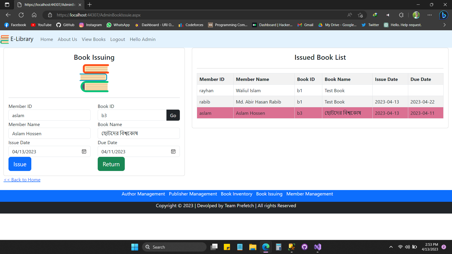 GitHub - waliulrayhan/OnlineLibraryManagement-ASP.NET: This is a Complete Online Book Inventory ...