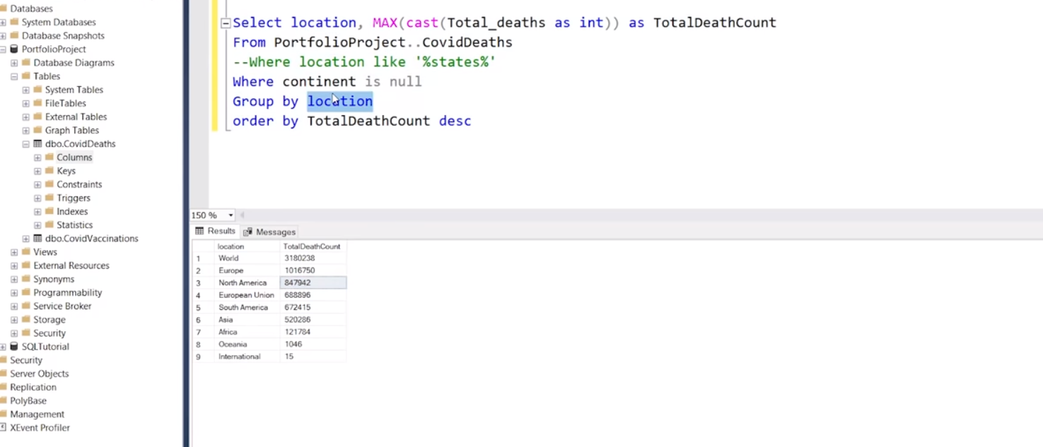 GitHub - Mannix67/SQL-Covid-Data-Exploration