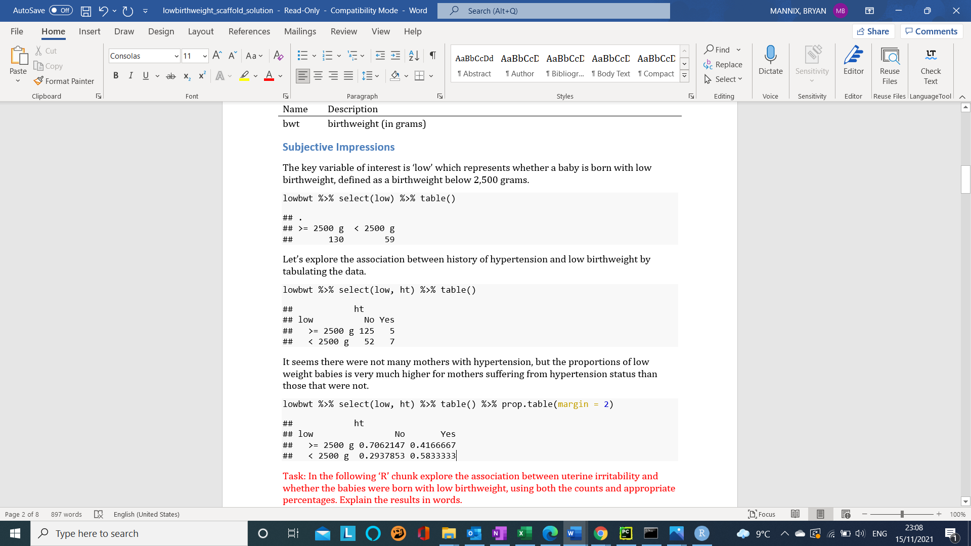GitHub - Mannix67/Statistics-Assignment1: Statistics for data science assignment using R studio
