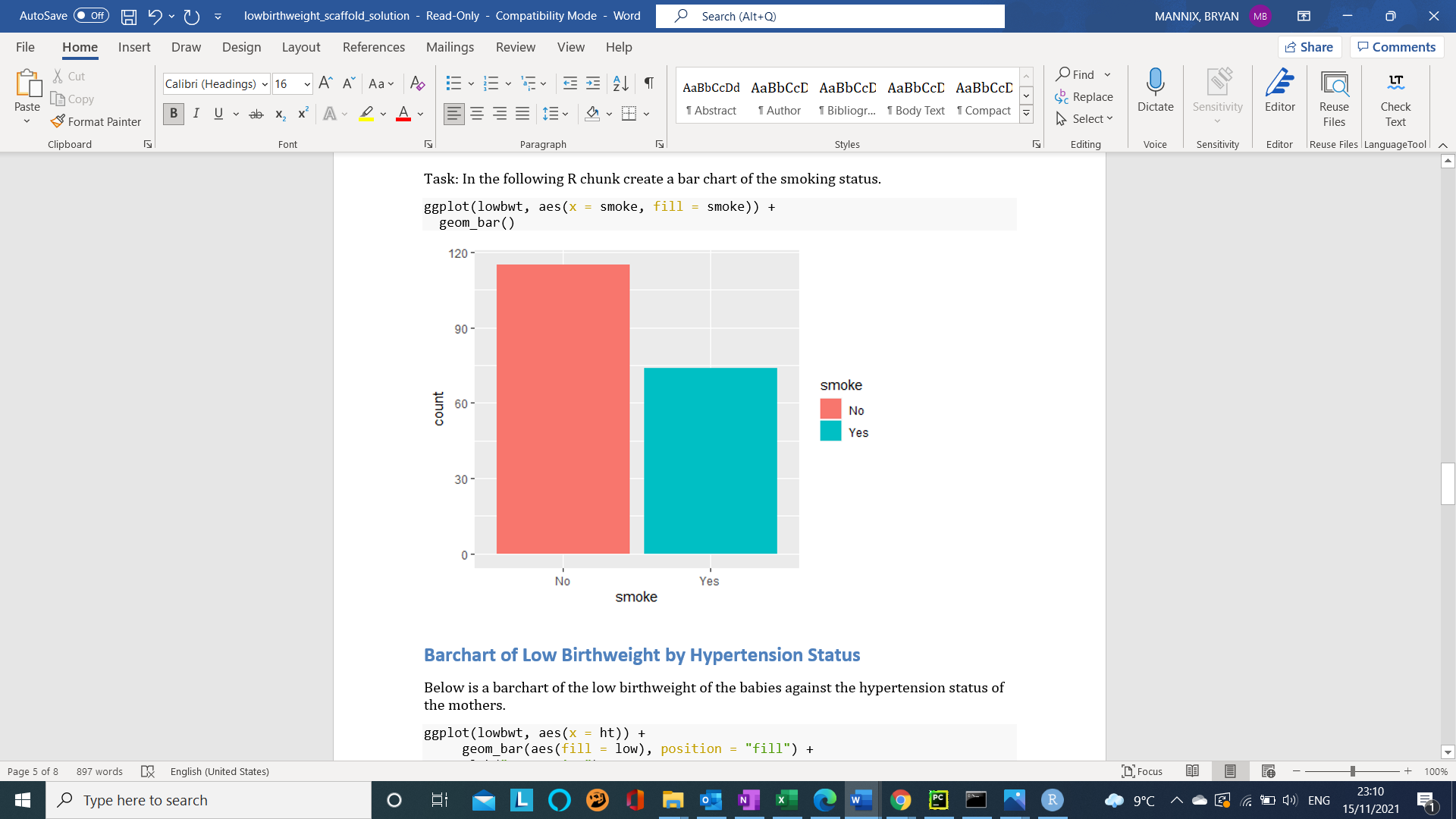 GitHub - Mannix67/Statistics-Assignment1: Statistics for data science assignment using R studio
