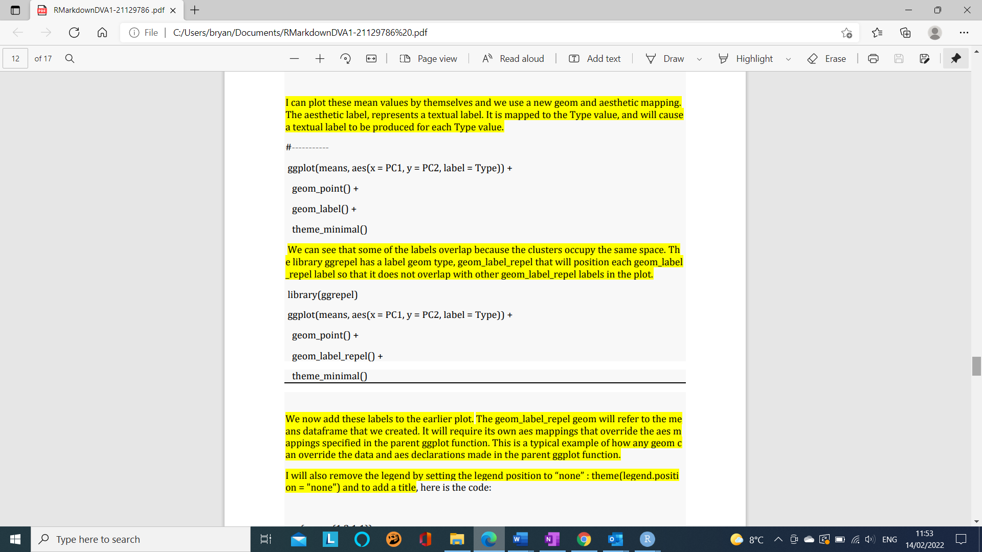 GitHub - Mannix67/Data-Visualisation-Project-1--PCA-Analysis-using-R: PCA analysis using R and ...