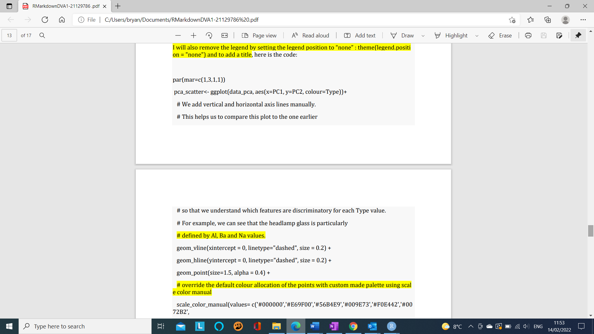 GitHub - Mannix67/Data-Visualisation-Project-1--PCA-Analysis-using-R: PCA analysis using R and ...