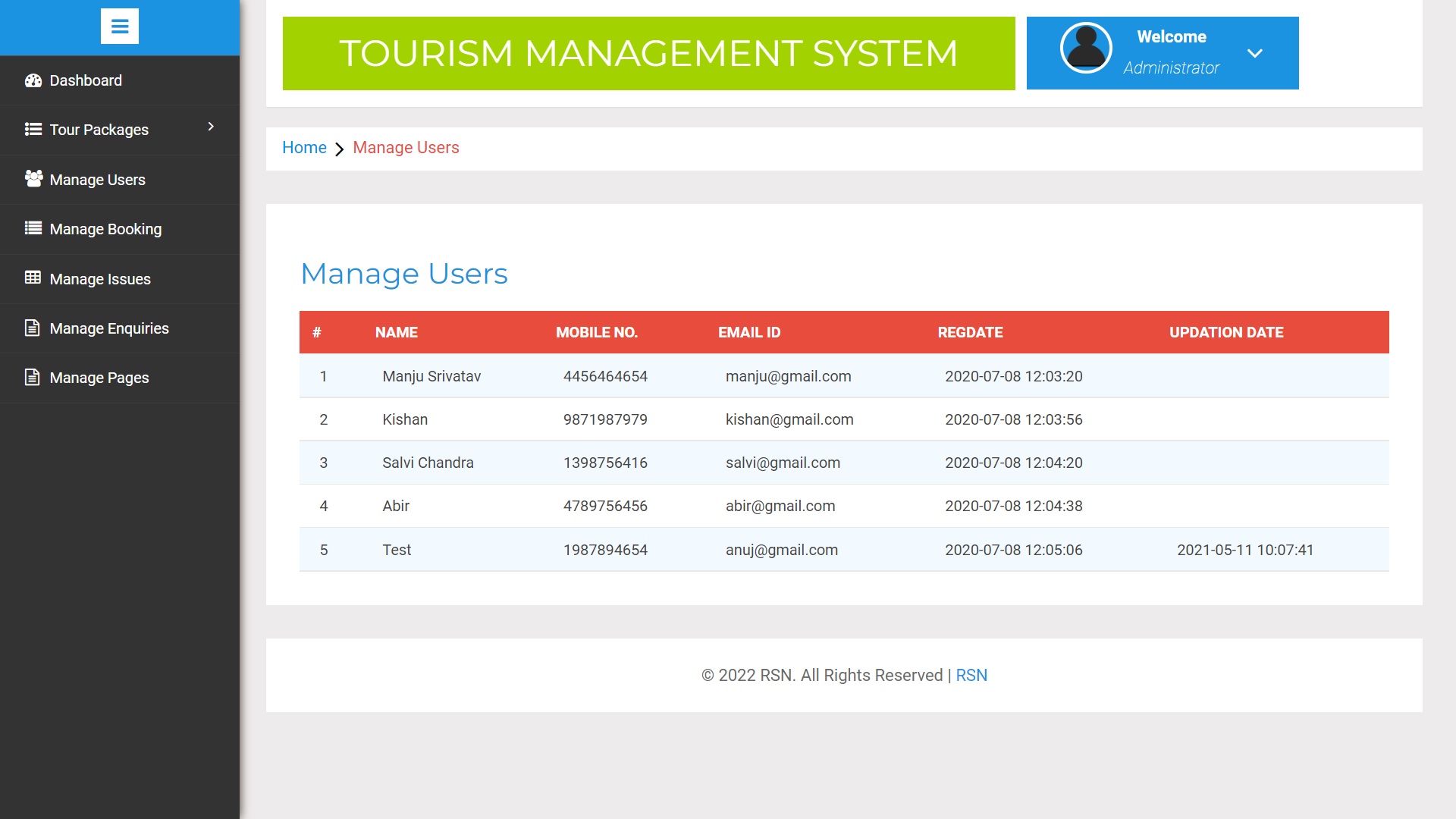 GitHub - SupriyaShingade/Tourism-Management-System: The Tourism ...