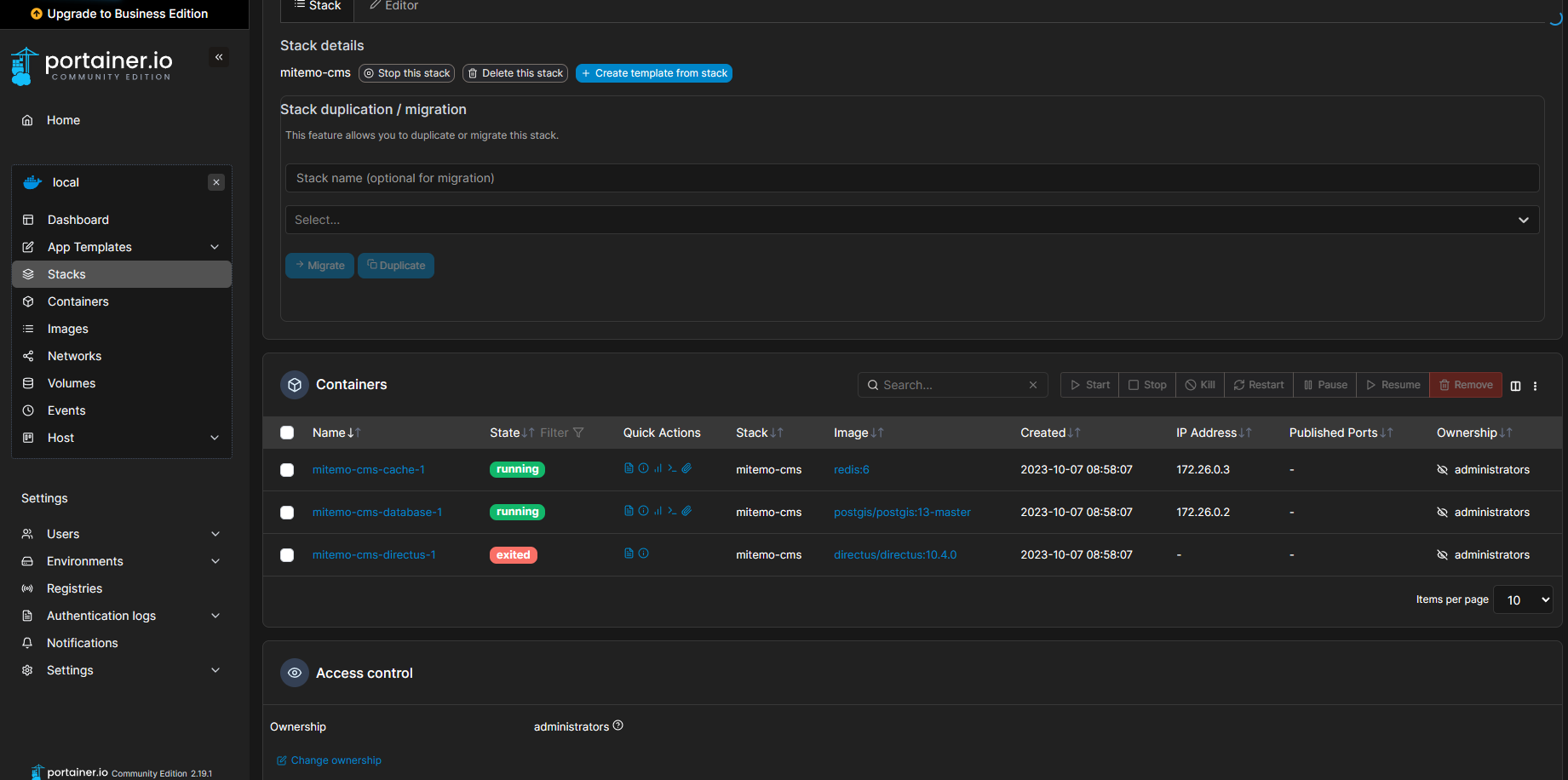 Directus Container Suddenly Exits · Issue 19943 · Directusdirectus · Github