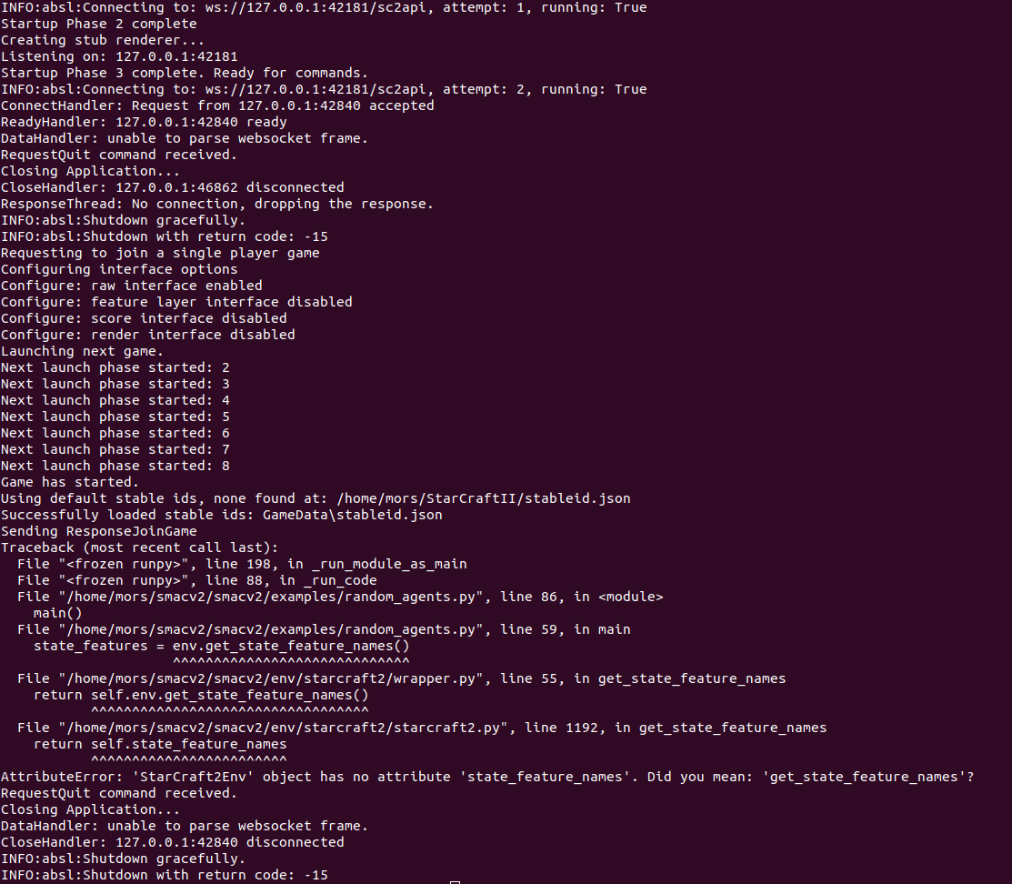 Bug Attributeerror About Statefeaturenames In Starcraftpy · Issue 35 · Oxwhirlsmacv2 