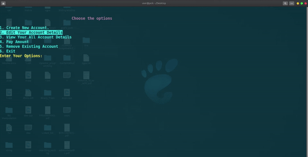 Github Banoth Adhvaitha Nayak Bank Management System Using C Developed A Bank Management