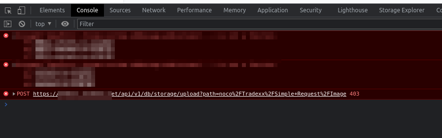 🐛 Bug: Error 403 when the editor uploads the image · Issue #4805 · nocodb/nocodb · GitHub