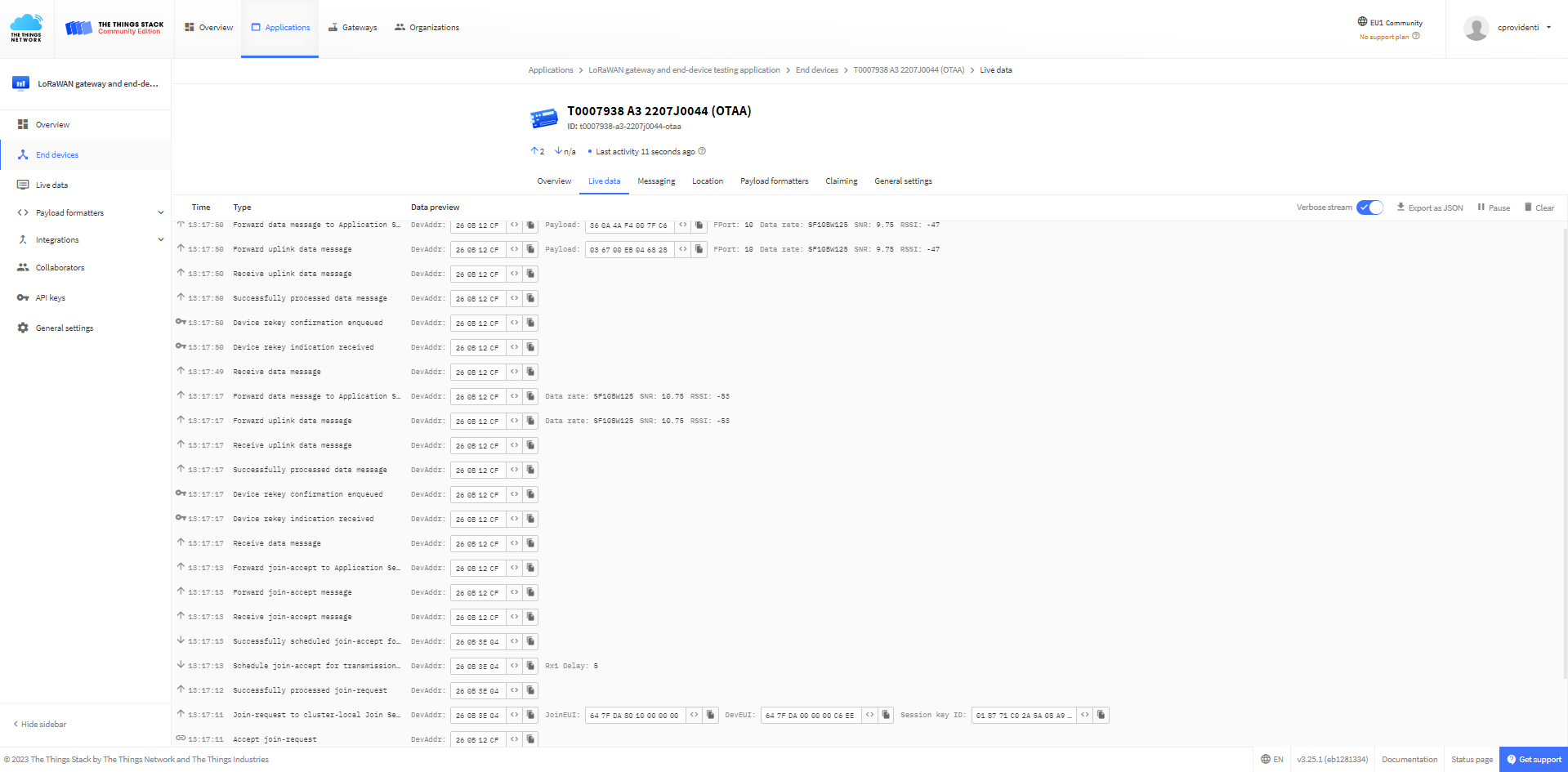 Rekeyconf Not Transmitted · Issue 6150 · Thethingsnetwork Lorawan Stack · Github