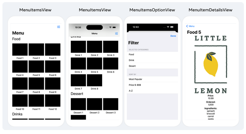 GitHub - elaniacs/menu-restaurante: Projeto feito utilizando SwiftUI ...