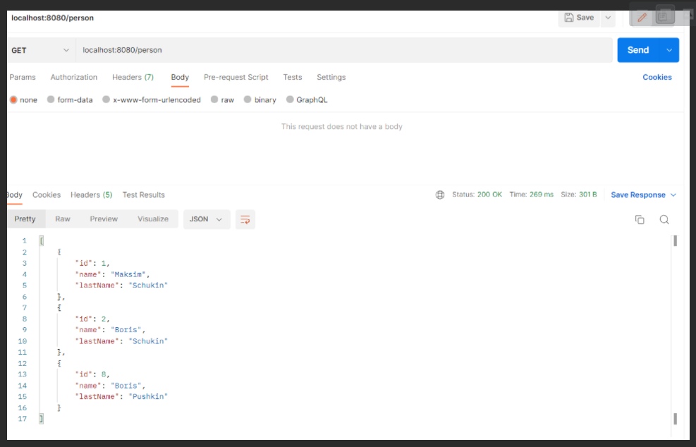 GitHub - RomanSachkovskiy/RestApi