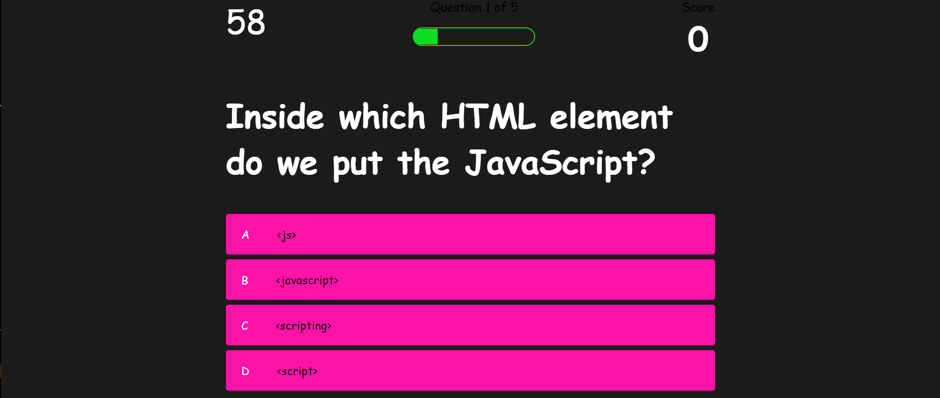 GitHub - blofland/code-quiz