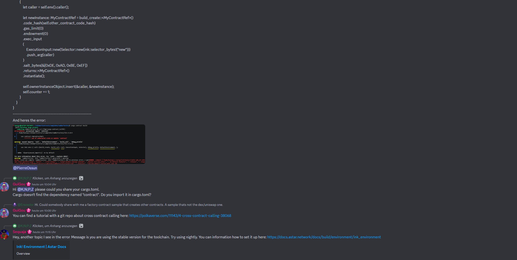 Ink! recruit contribution. (July/2023) - Sequaja · Issue #2233 · AstarNetwork/growth-program ...