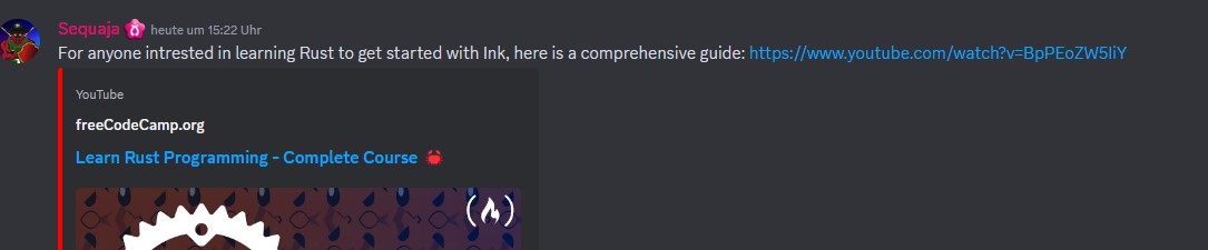 Ink! recruit contribution. (July/2023) - Sequaja · Issue #2233 · AstarNetwork/growth-program ...