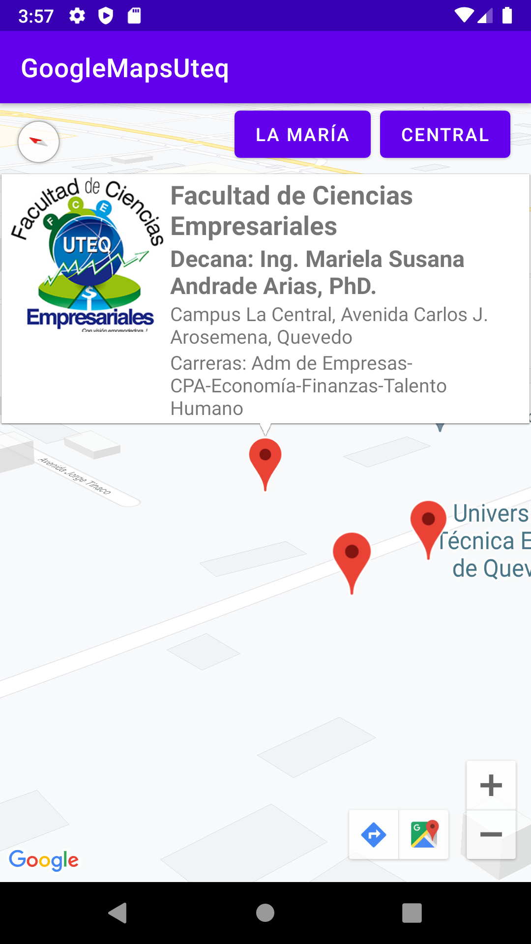 GitHub - LisLeoMeraC/Marcadores_GoogleMapsUteq: Marcadores de las facultades de la UTEQ con ...