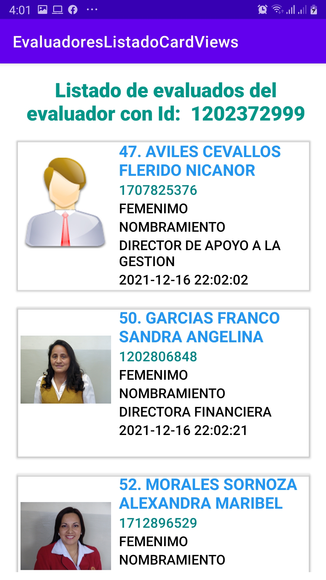 GitHub - LisLeoMeraC/RecyclerViewsAndCardViews