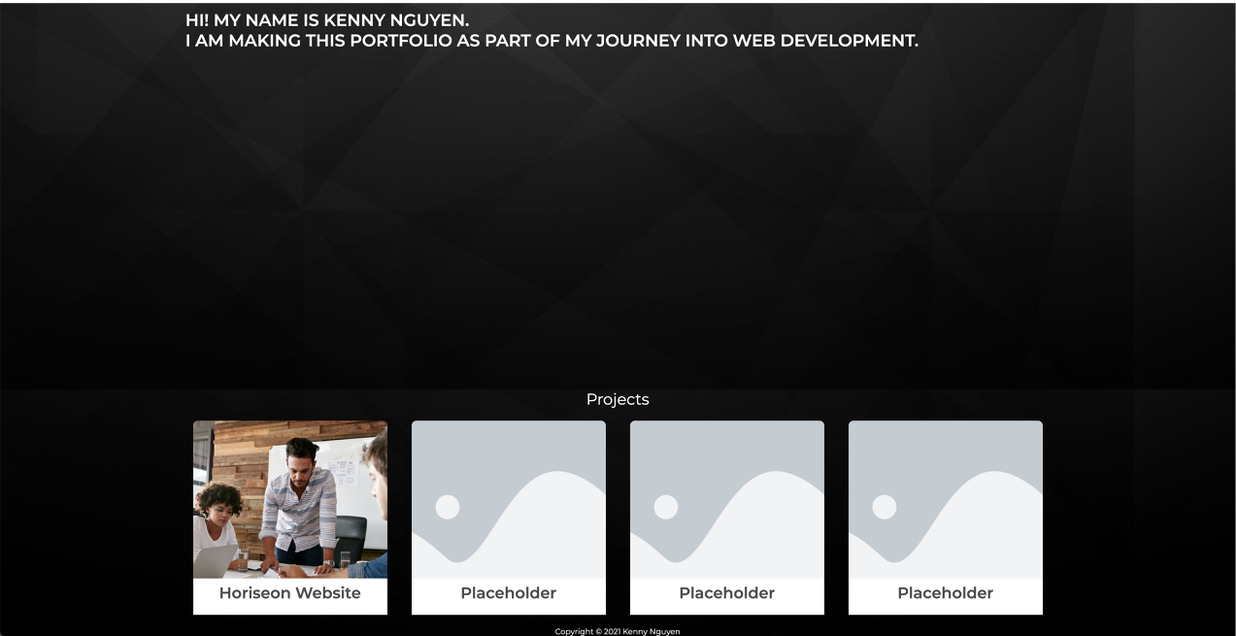 GitHub - kenny522/my-portfolio: Advanced CSS Portfolio Homework