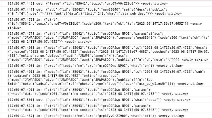 New topic occasionally gets stuck on "no access to messages" · Issue #132 · tinode/webapp · GitHub