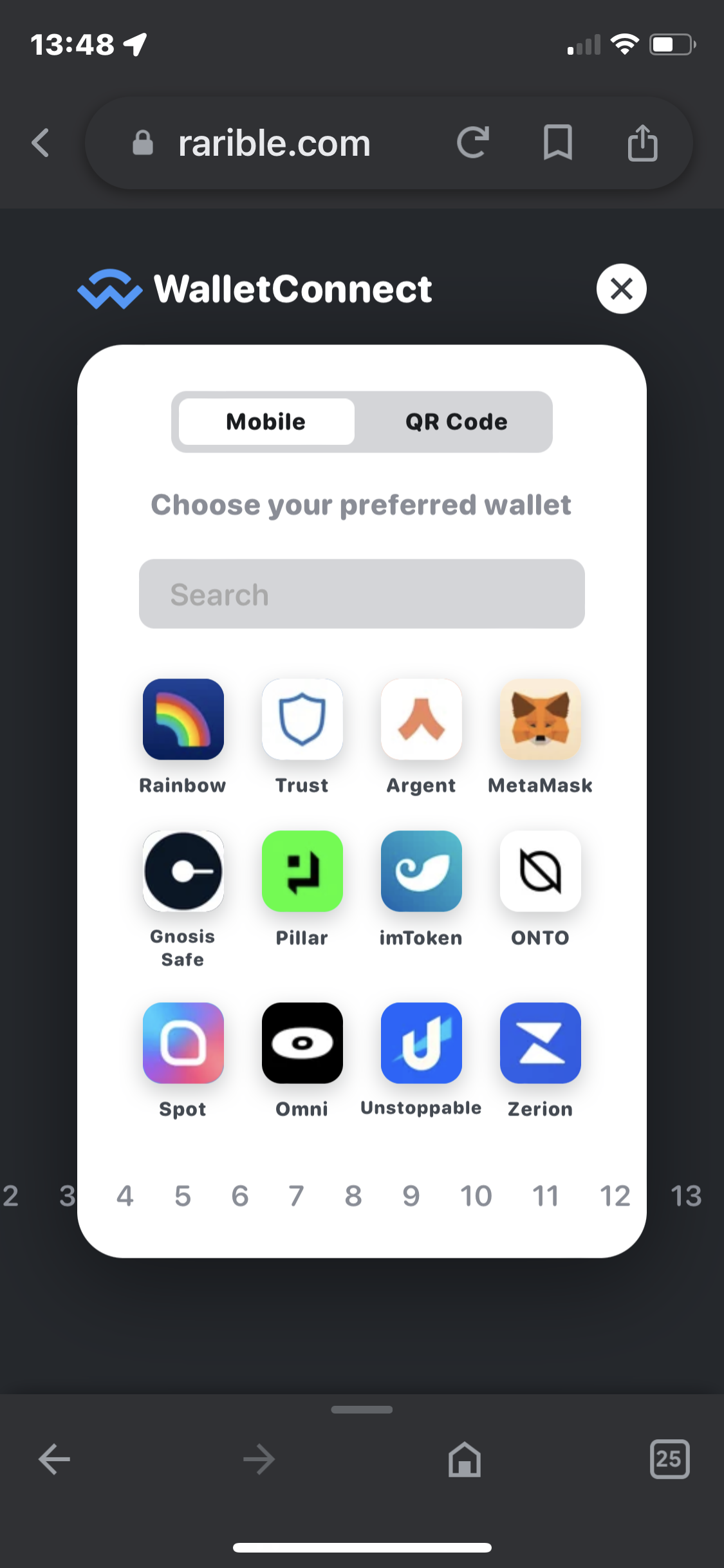 Pagination display issue when choosing preferred wallet · Issue #693 · reown-com/appkit · GitHub