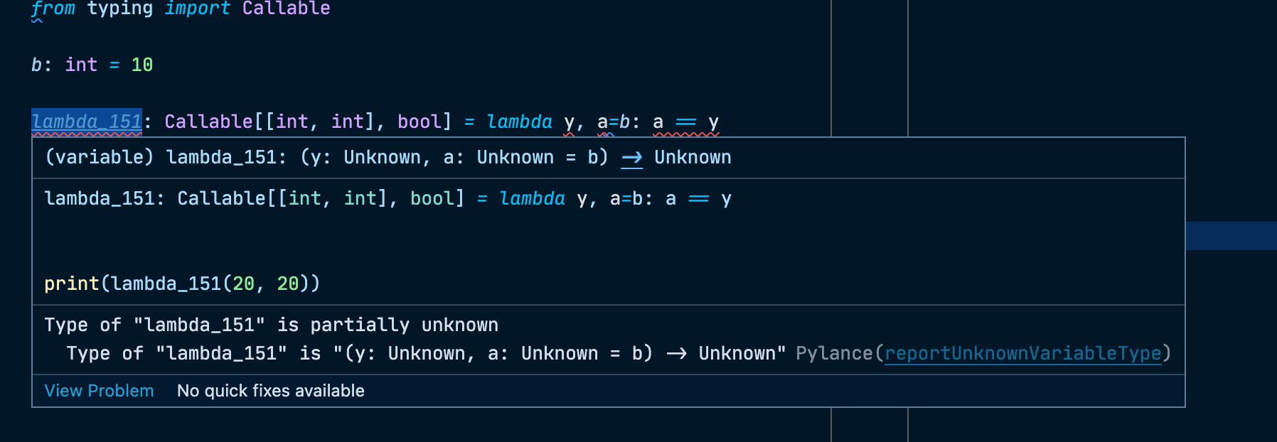 Type variable annotations for lambda functions with default arguments · Issue #2795 · microsoft ...
