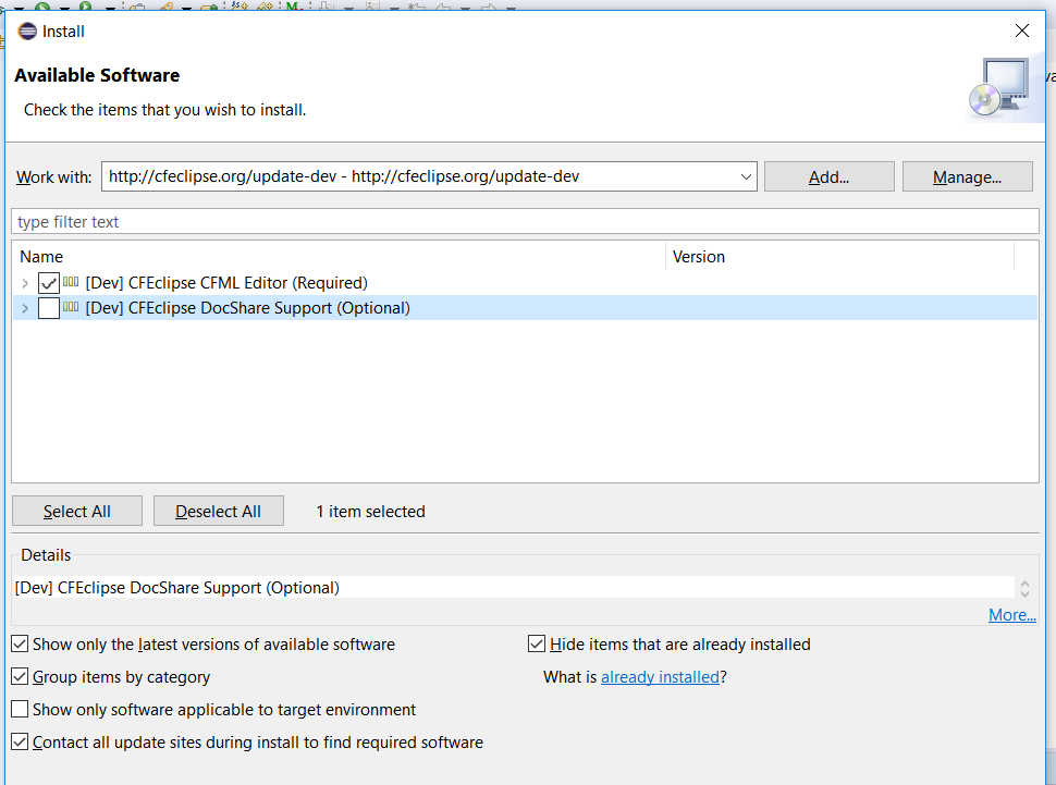CFEclipse plugin installation fails: mxunit.org domain expired on 10/15/2017 · Issue #92 ...
