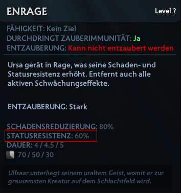 [Ursa] Status resistance is increased by 20 % rather than 10 (7.32) · Issue #2348 ...