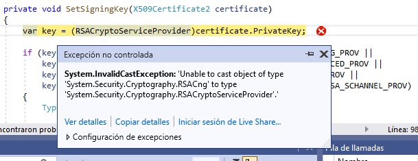 A que se refiere la excepción "Elemento no encontrado" en XadesService.cs · Issue #3 ...