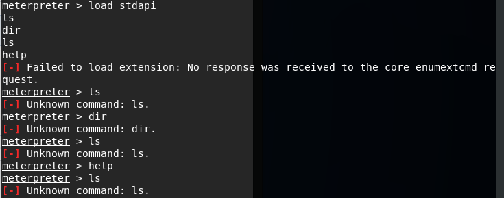 shell commands are not working or give no response · Issue #9140 ...