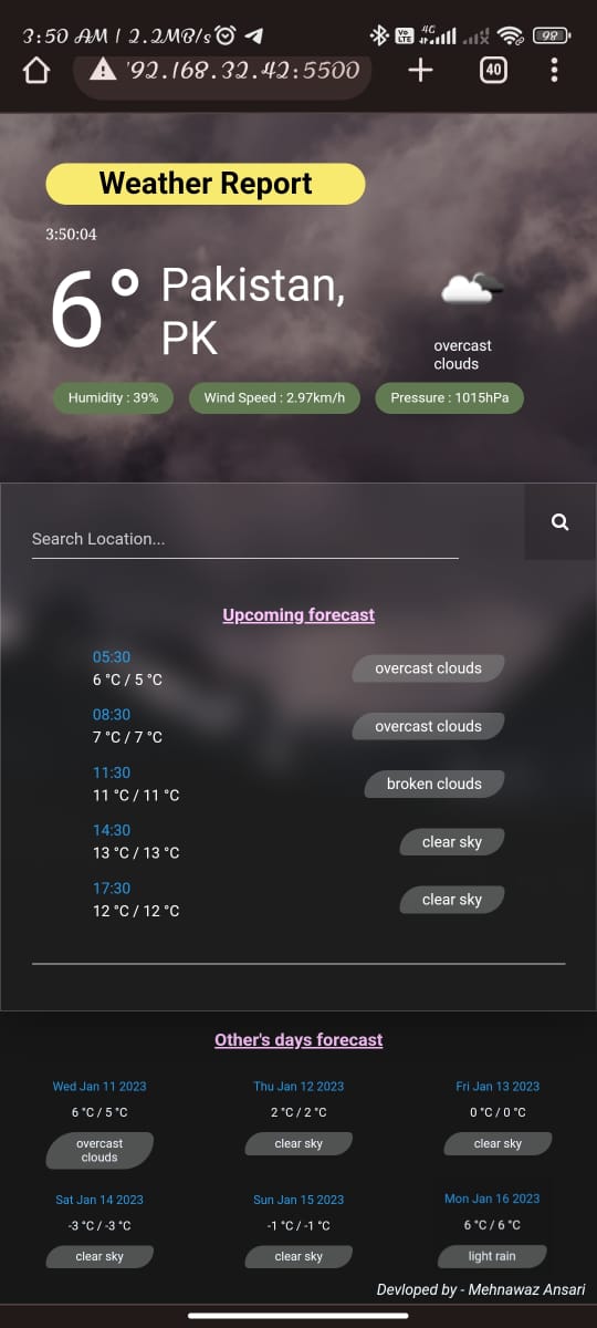 GitHub - mehnawaz/weather-app-intern-project-2