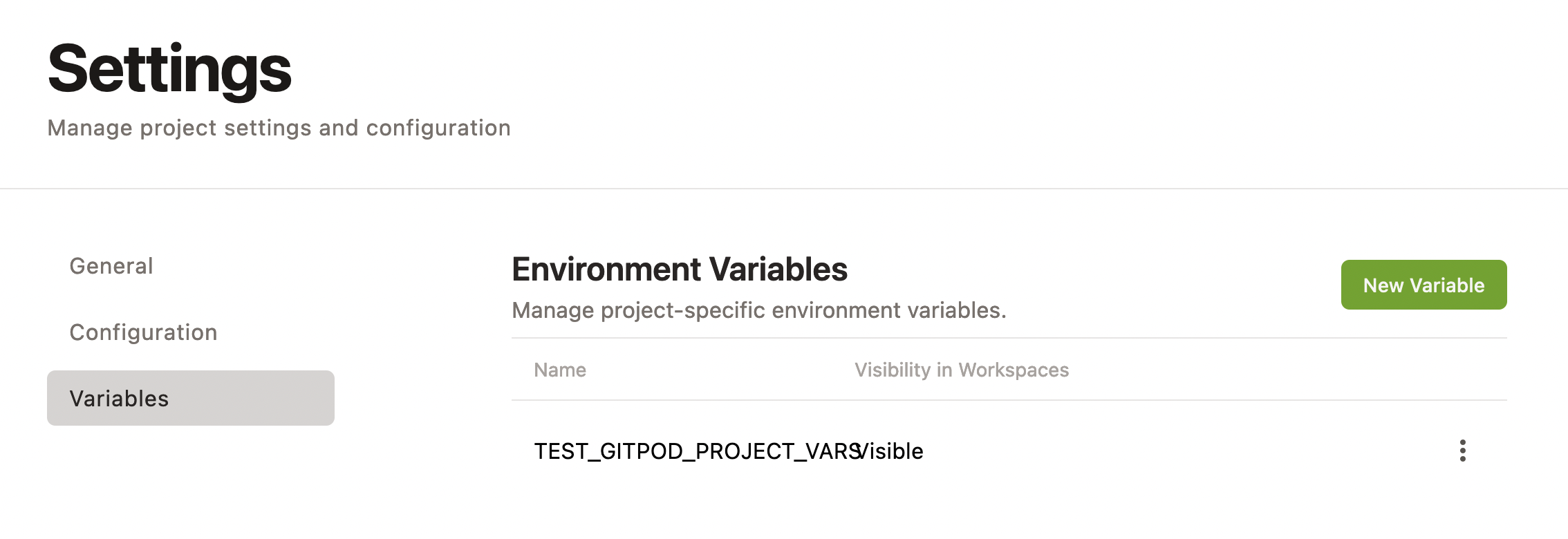 Project environment variables not showing up · Issue #9591 · gitpod-io/gitpod · GitHub