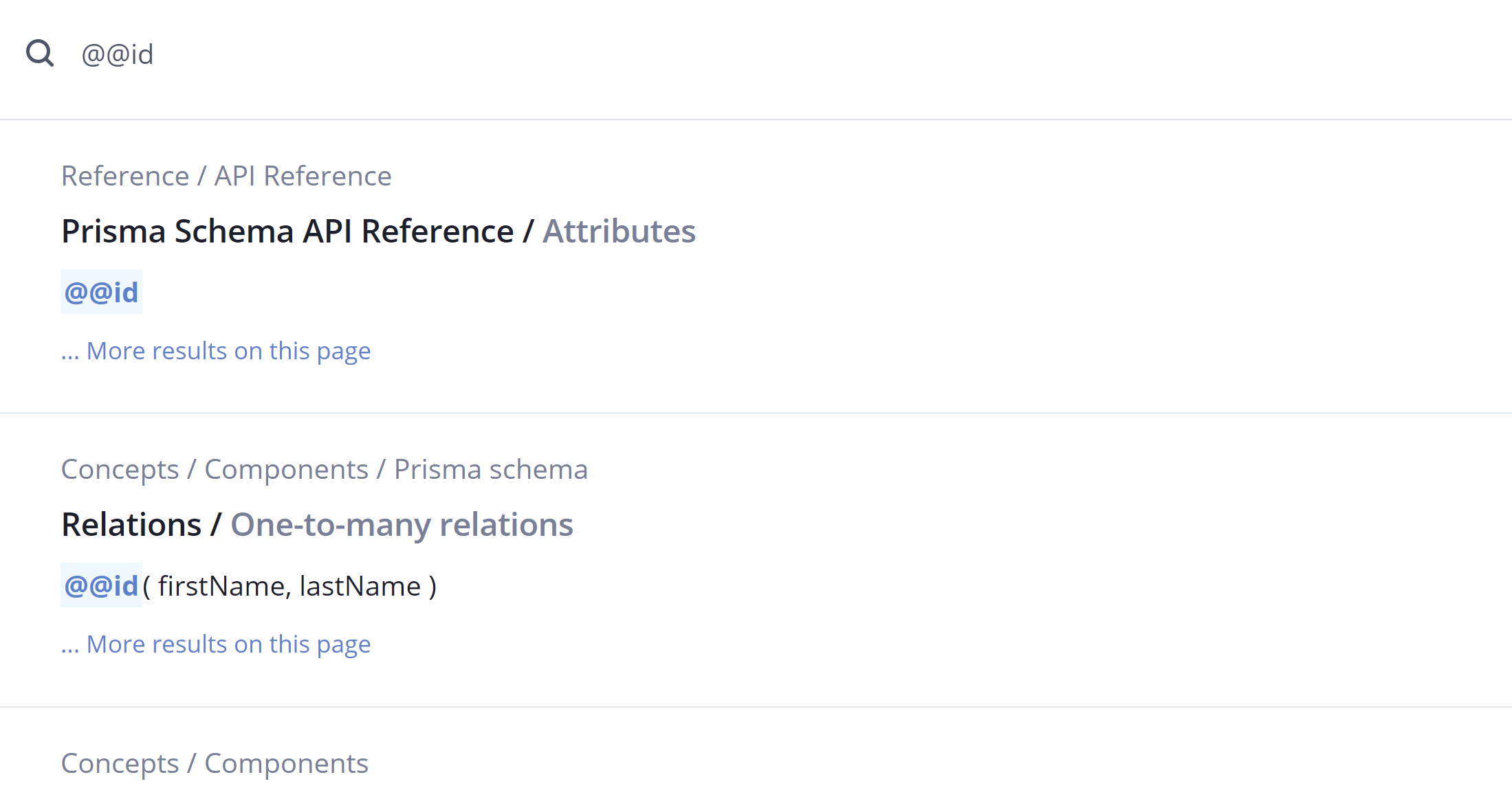 Feedback: Algolia term · Issue #1067 · prisma/docs · GitHub