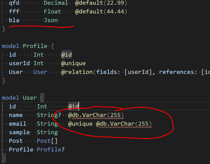 Json field not highlighted as not supported until all other schema issues are resolved · Issue ...