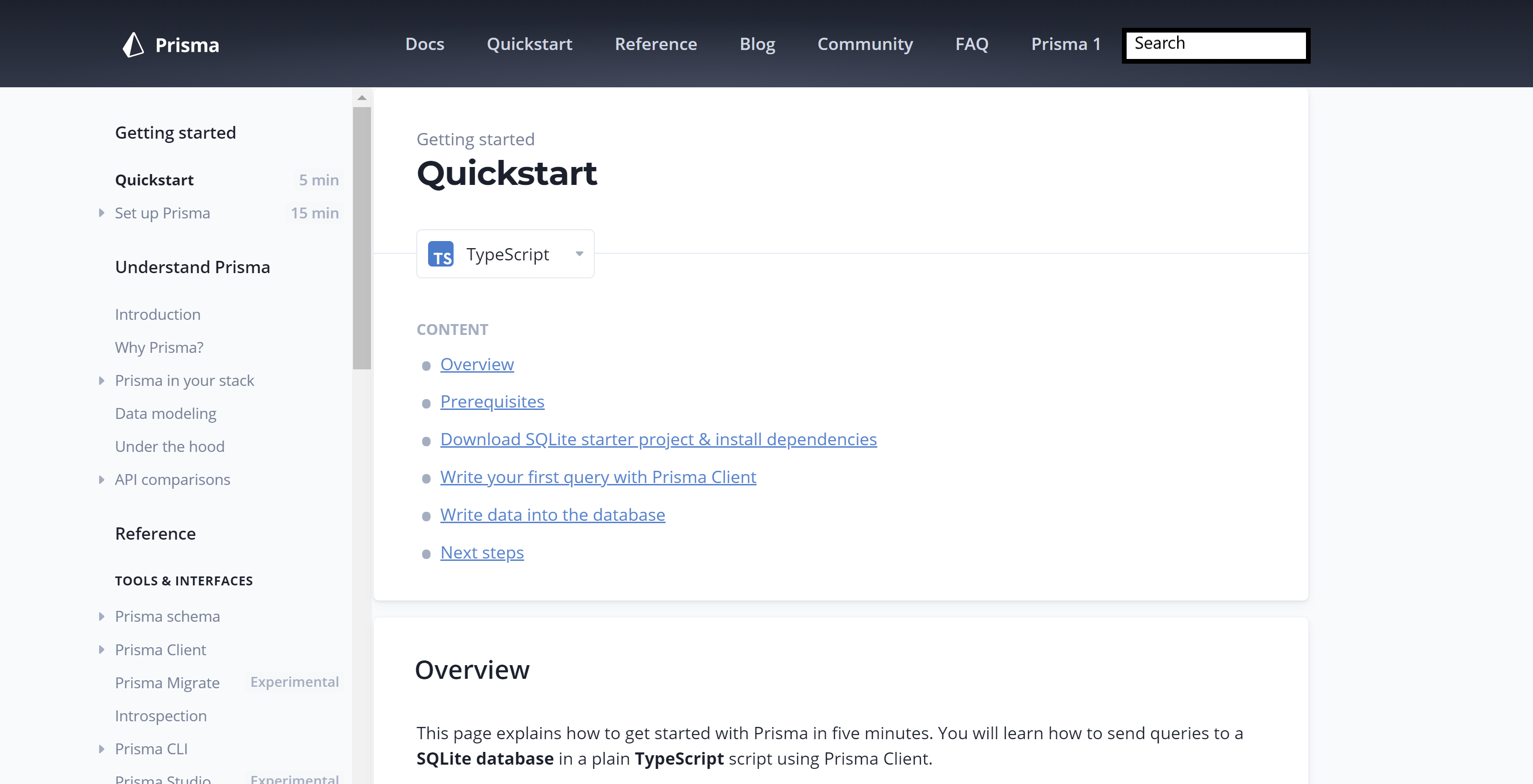Simplify documentation header · Issue #621 · prisma/docs · GitHub