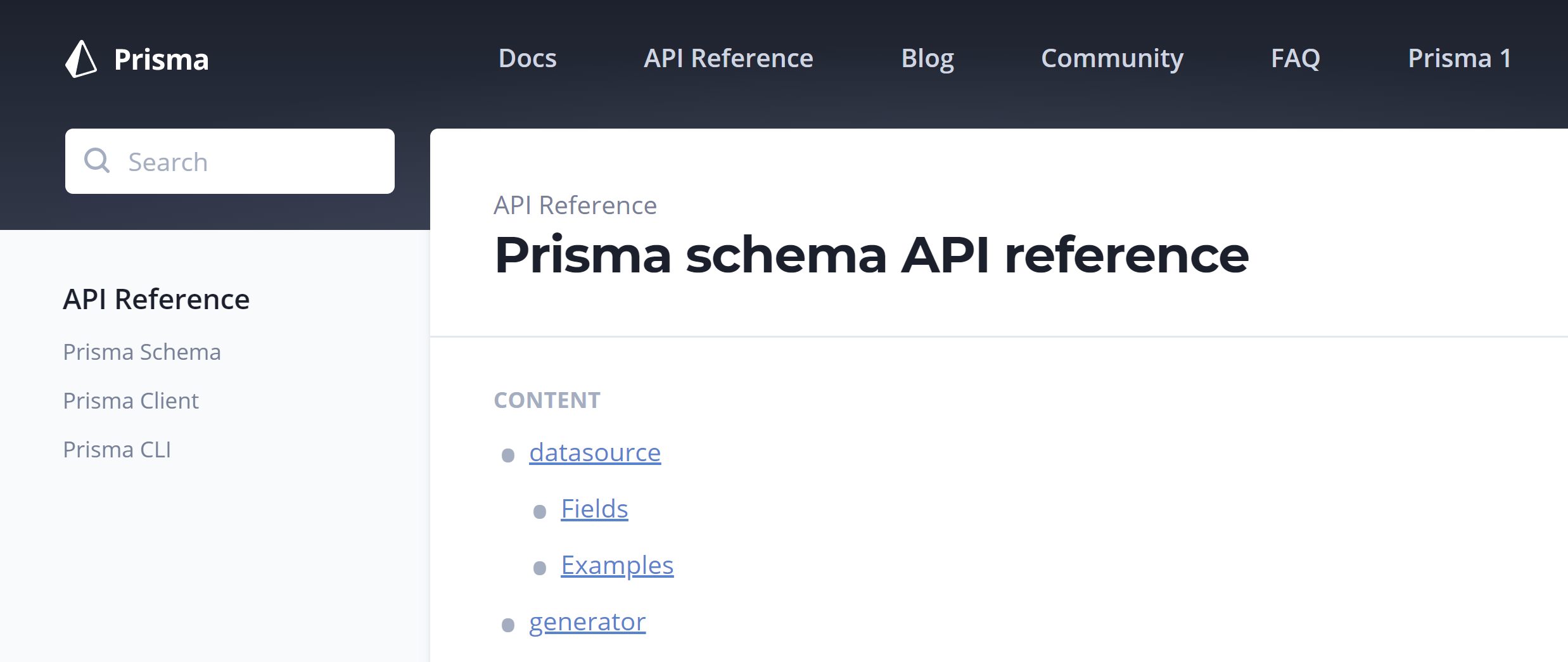 Simplify documentation header · Issue #621 · prisma/docs · GitHub